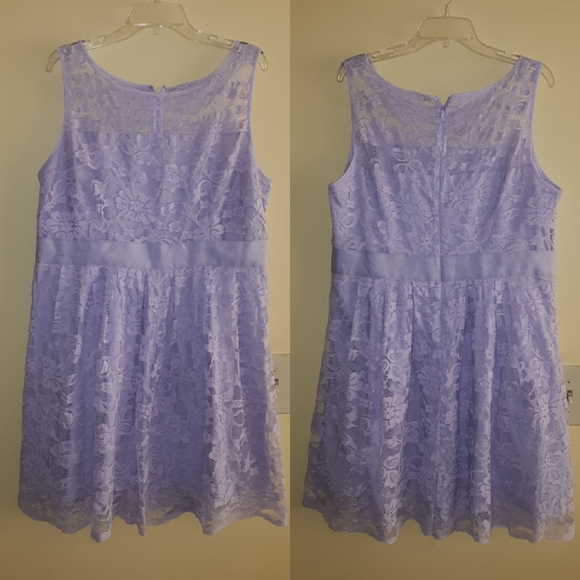 BB Dakota | Dresses | Bb Dakota Plus Size Lace Babydoll Dress Size 8 ...
